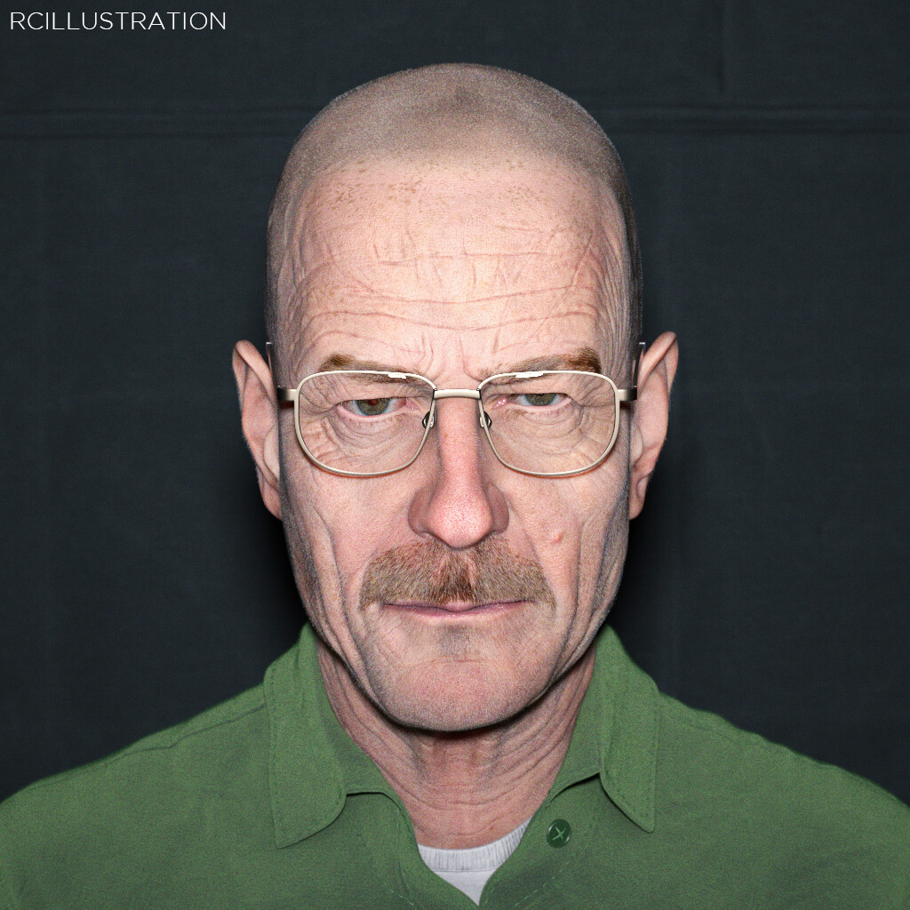 ArtStation - Walter White-Revisited