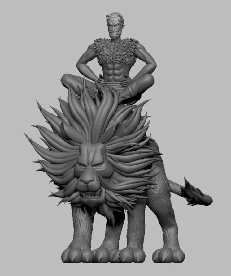 ArtStation - ONE PIECE - Mohji and Richie Character 3D Printing