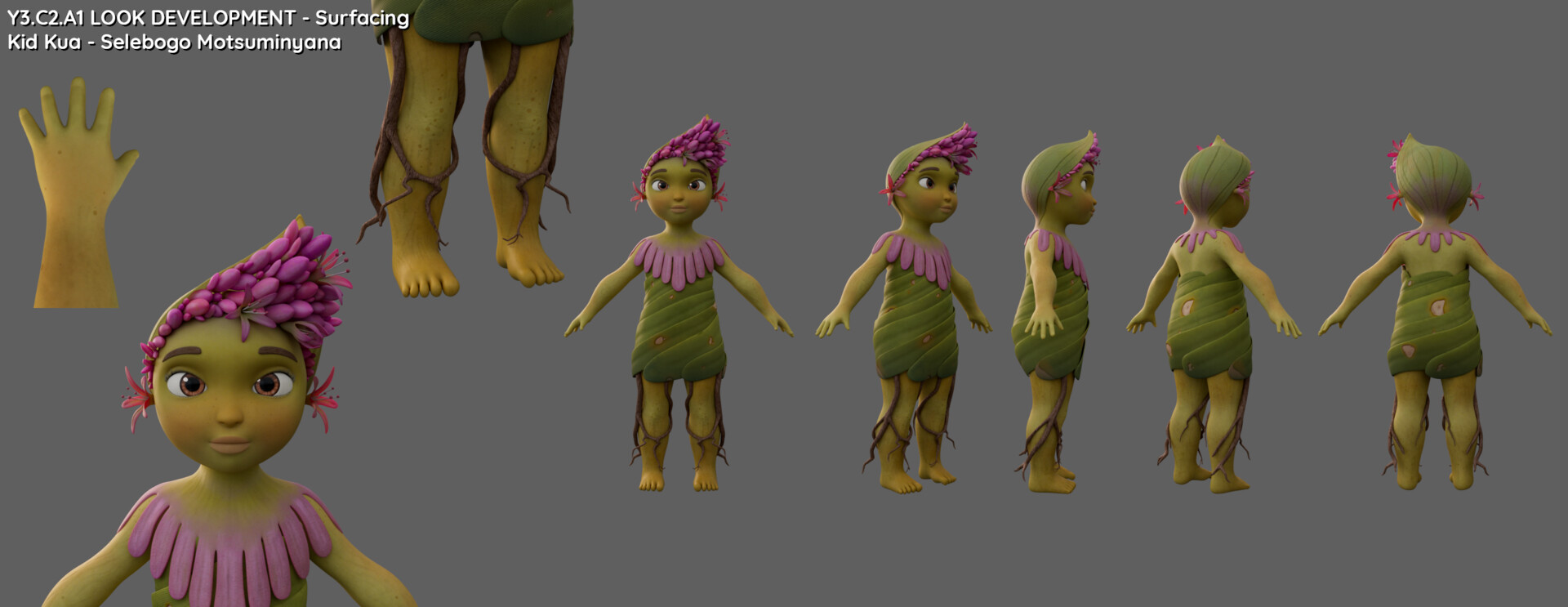 ArtStation - Character Surfacing work I did last year