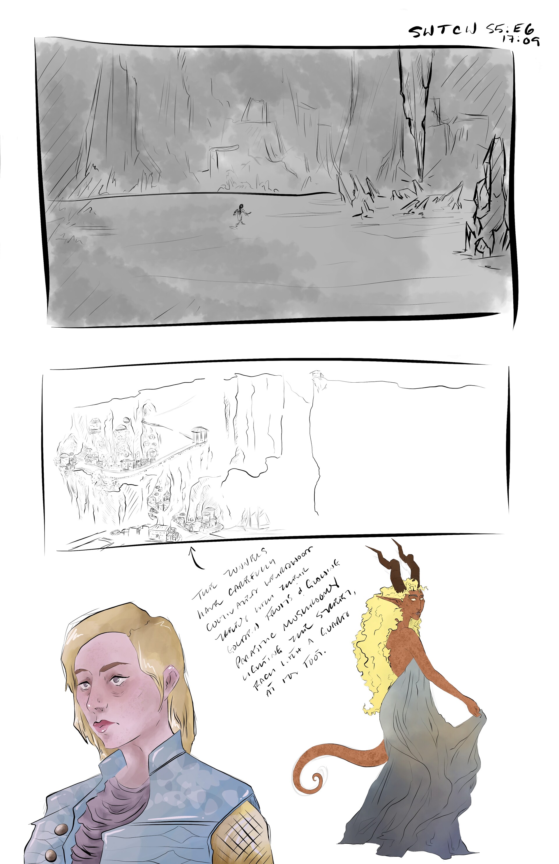 ArtStation - Storyboard & Character Illustrations