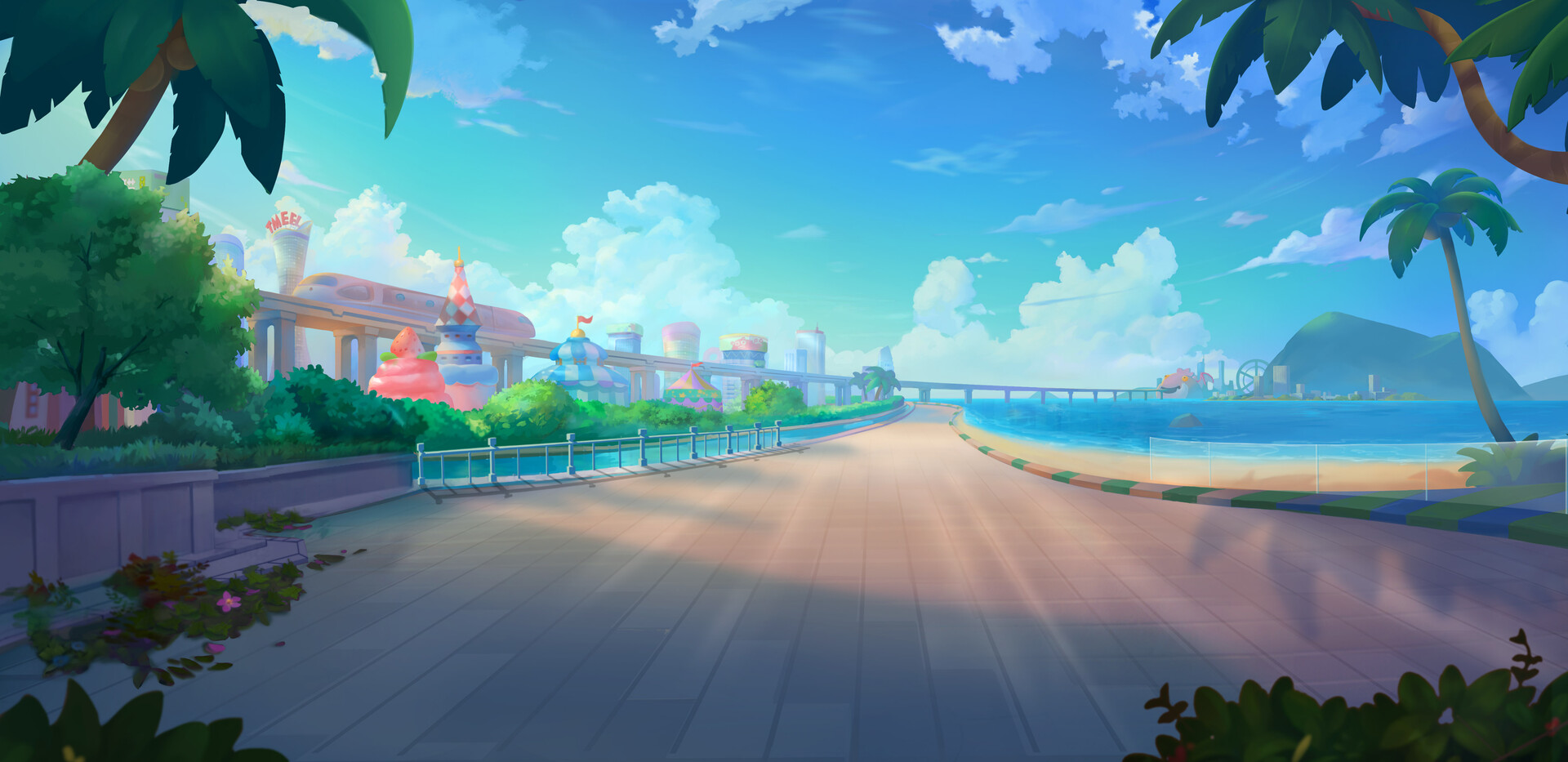 ArtStation - ocean city