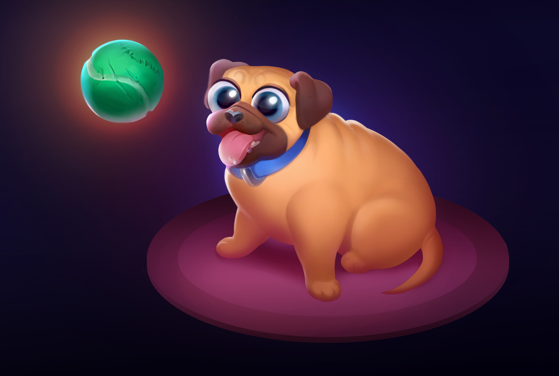 ArtStation - pug