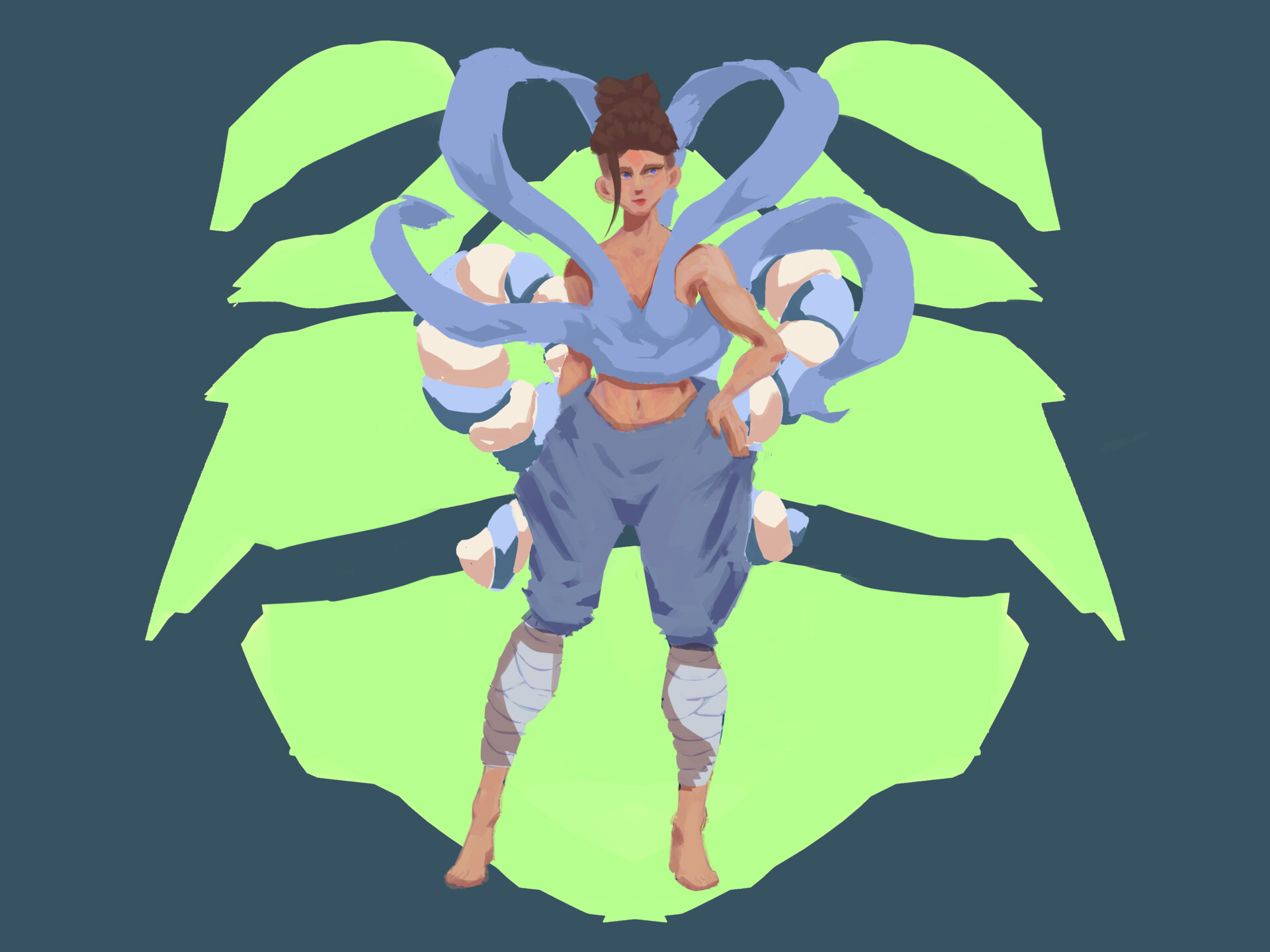 Seraph chan - Toad monk concept (female)