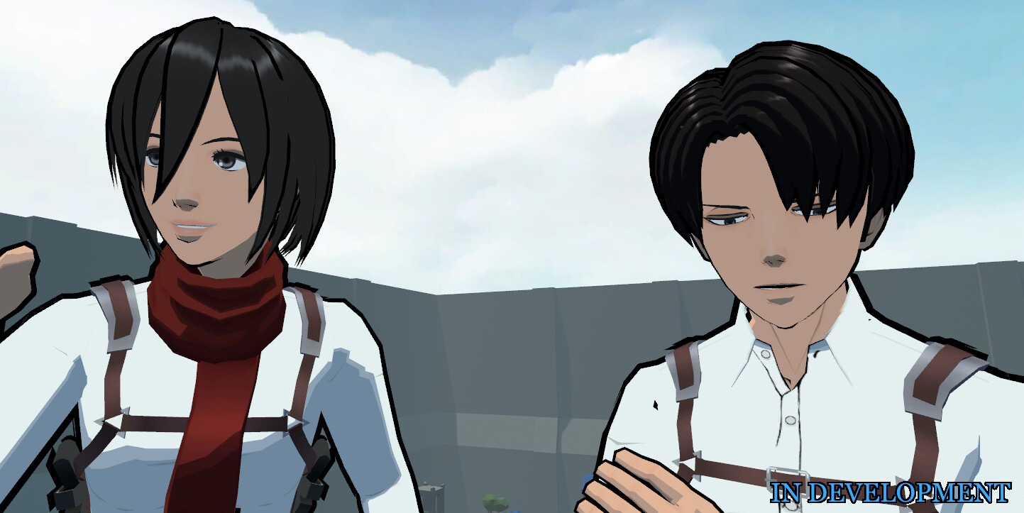 ArtStation - AttackOnTitan Character Models