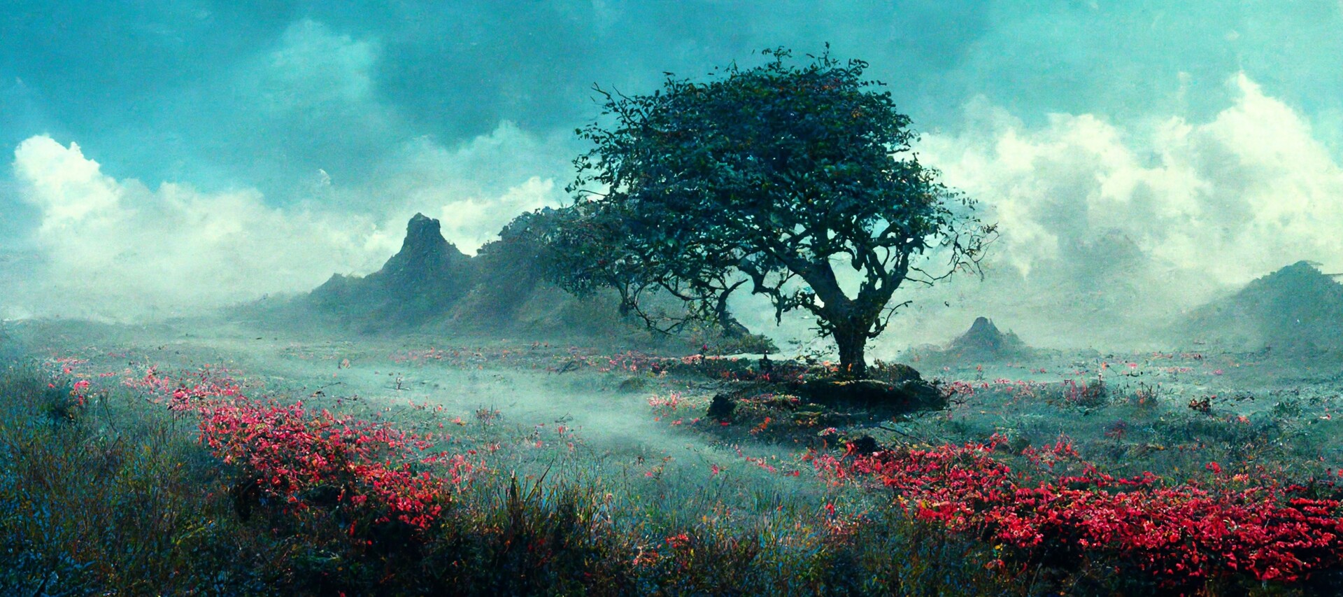 ZC - MidJourney AI Experiment - Planet Uncharted