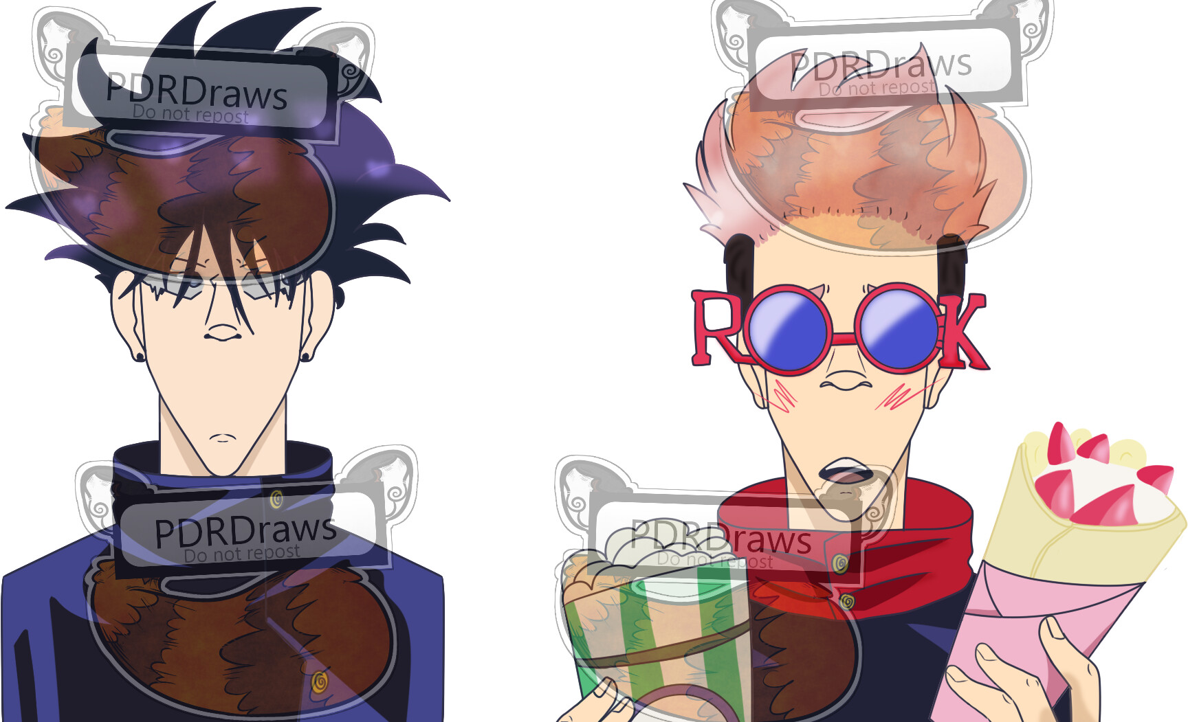 ArtStation - JJK screenshot redraw