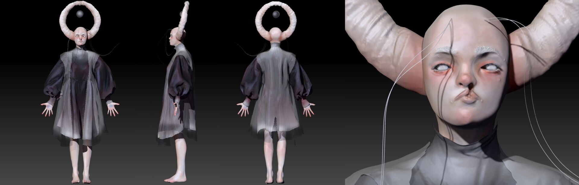 ArtStation - Blind Goddess