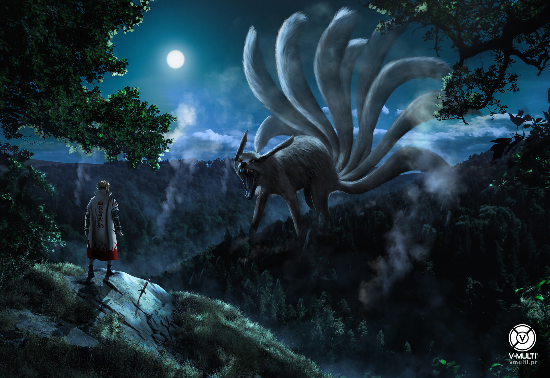 ArtStation - Demon Fox