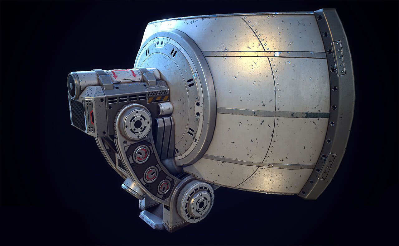 ArtStation - Rader - game ready asset