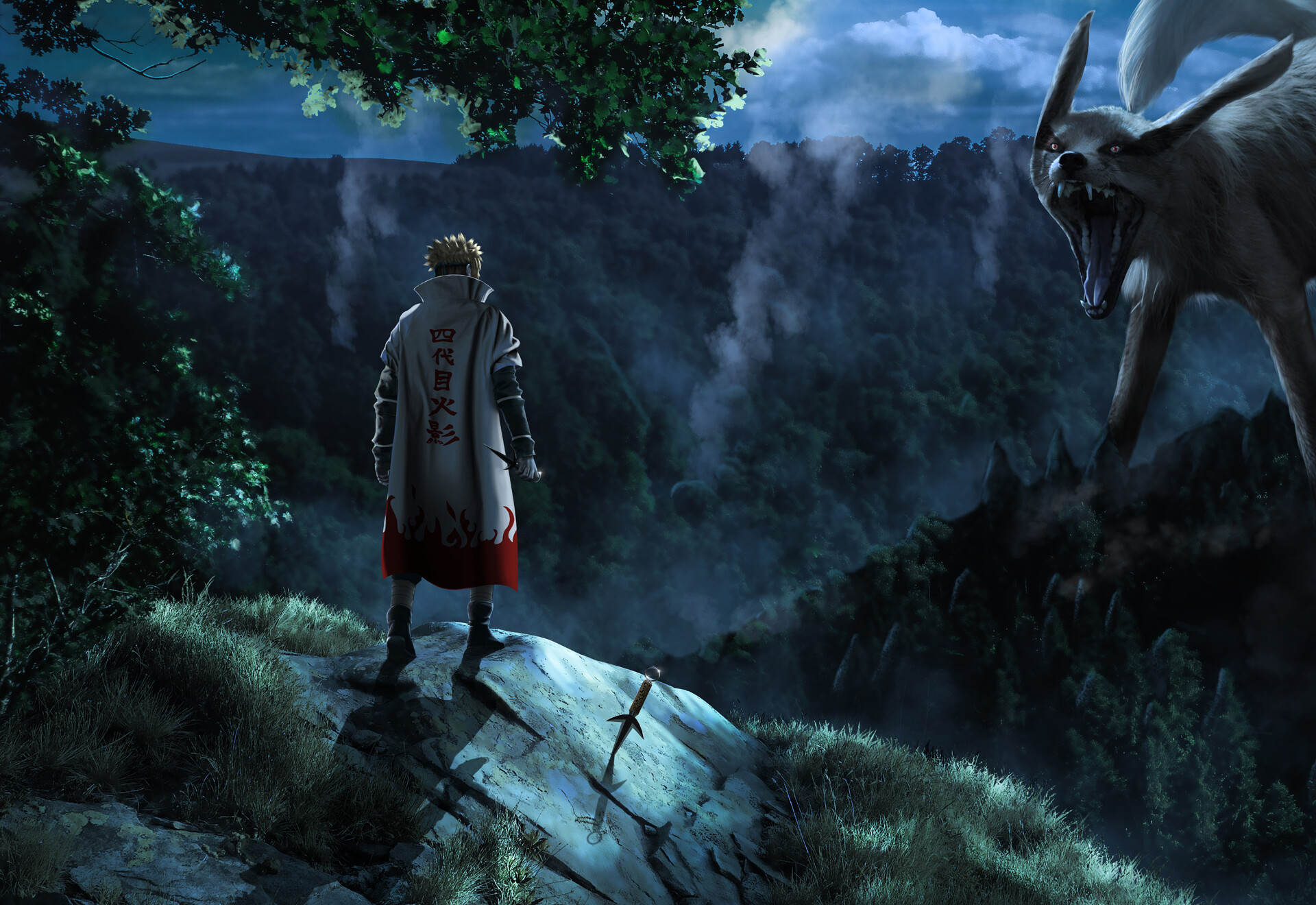 V-Multi - Digital Art - Demon Fox