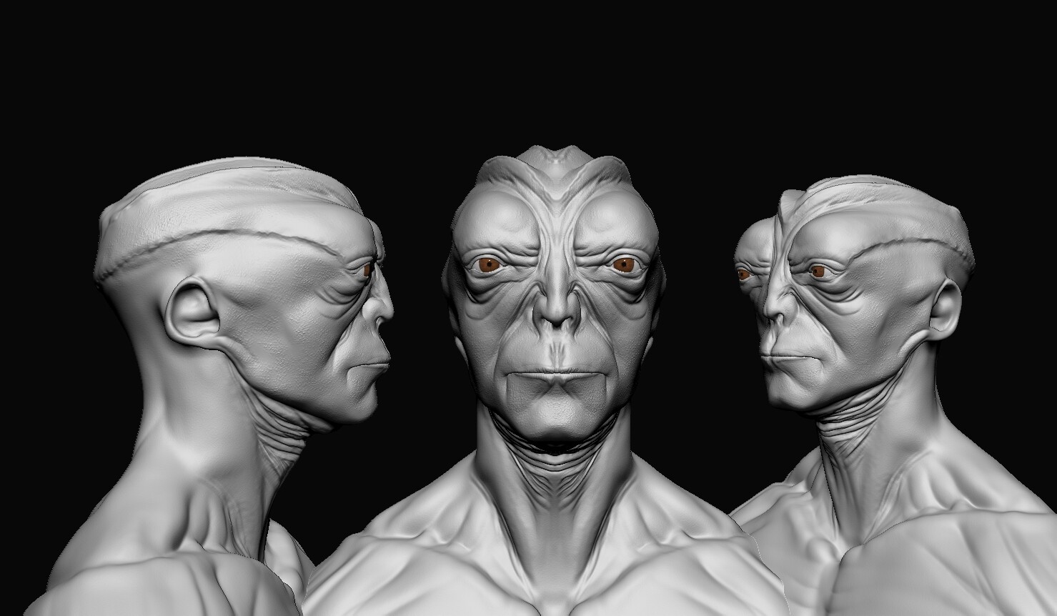 ArtStation - concept art alien