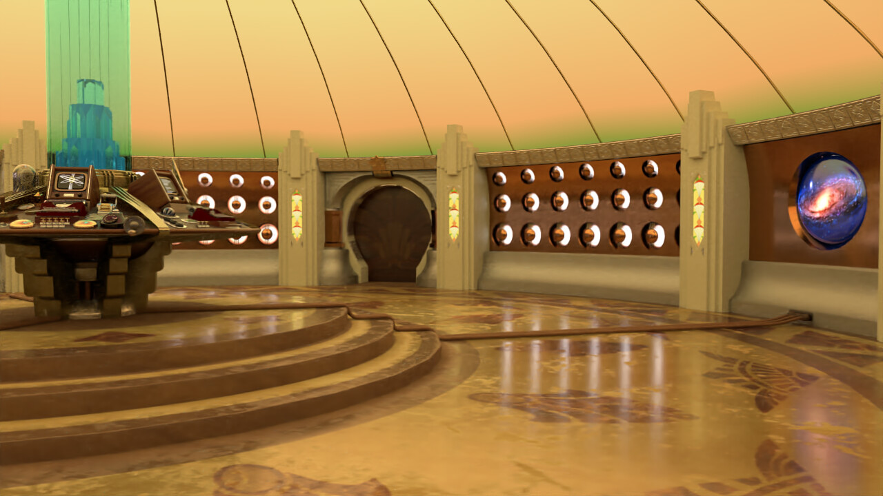 7th Doctor Tardis Interior