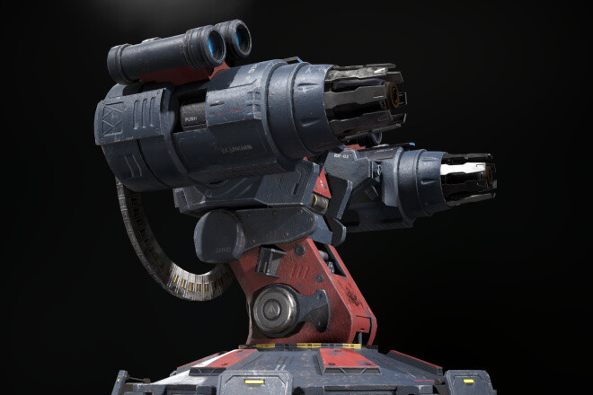 ArtStation - turret