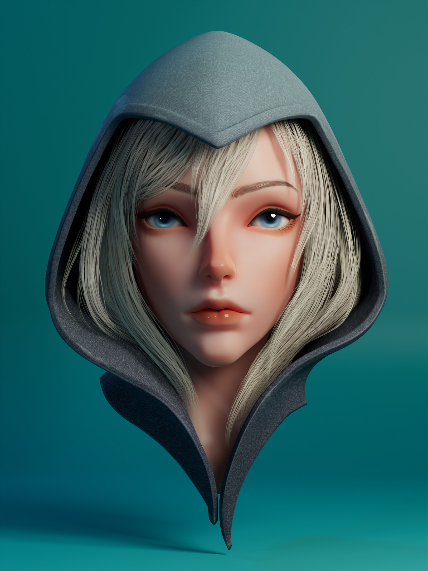 ArtStation - Hood Girl