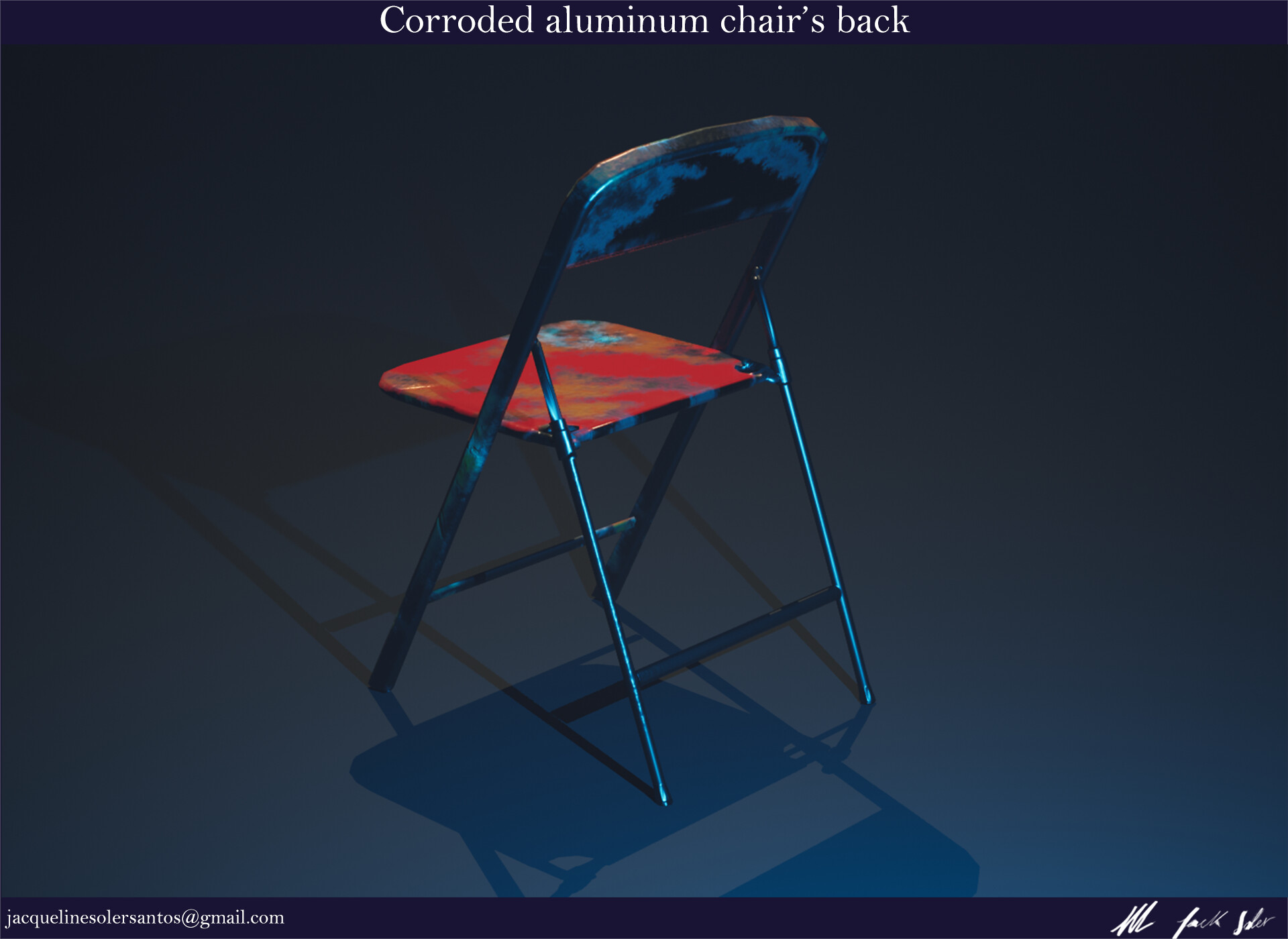Jack Soler - Corroded Aluminum Chair
