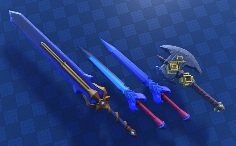 ArtStation - Stylised Weapons