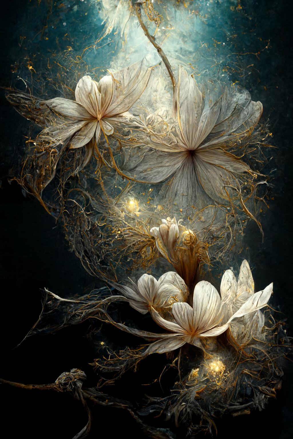 Dark Fantasy Flowers