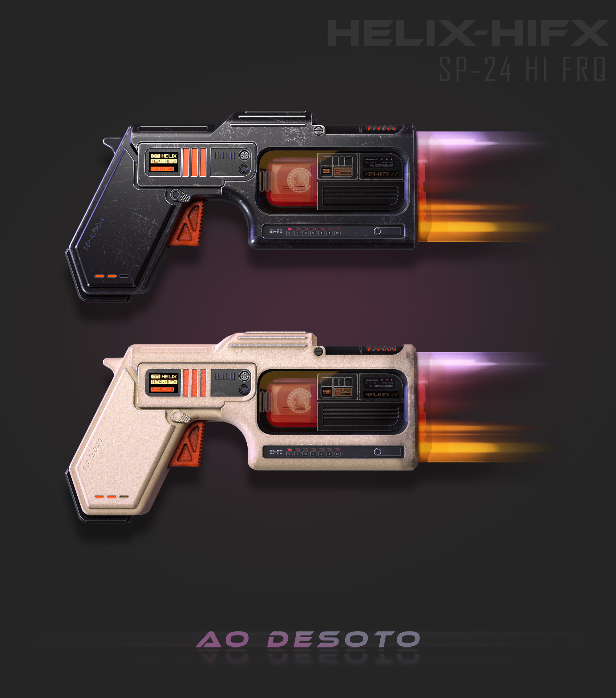Desoto - Bladerunner - Concept Gun
