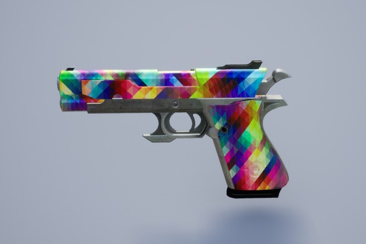 ArtStation - Skins pistol