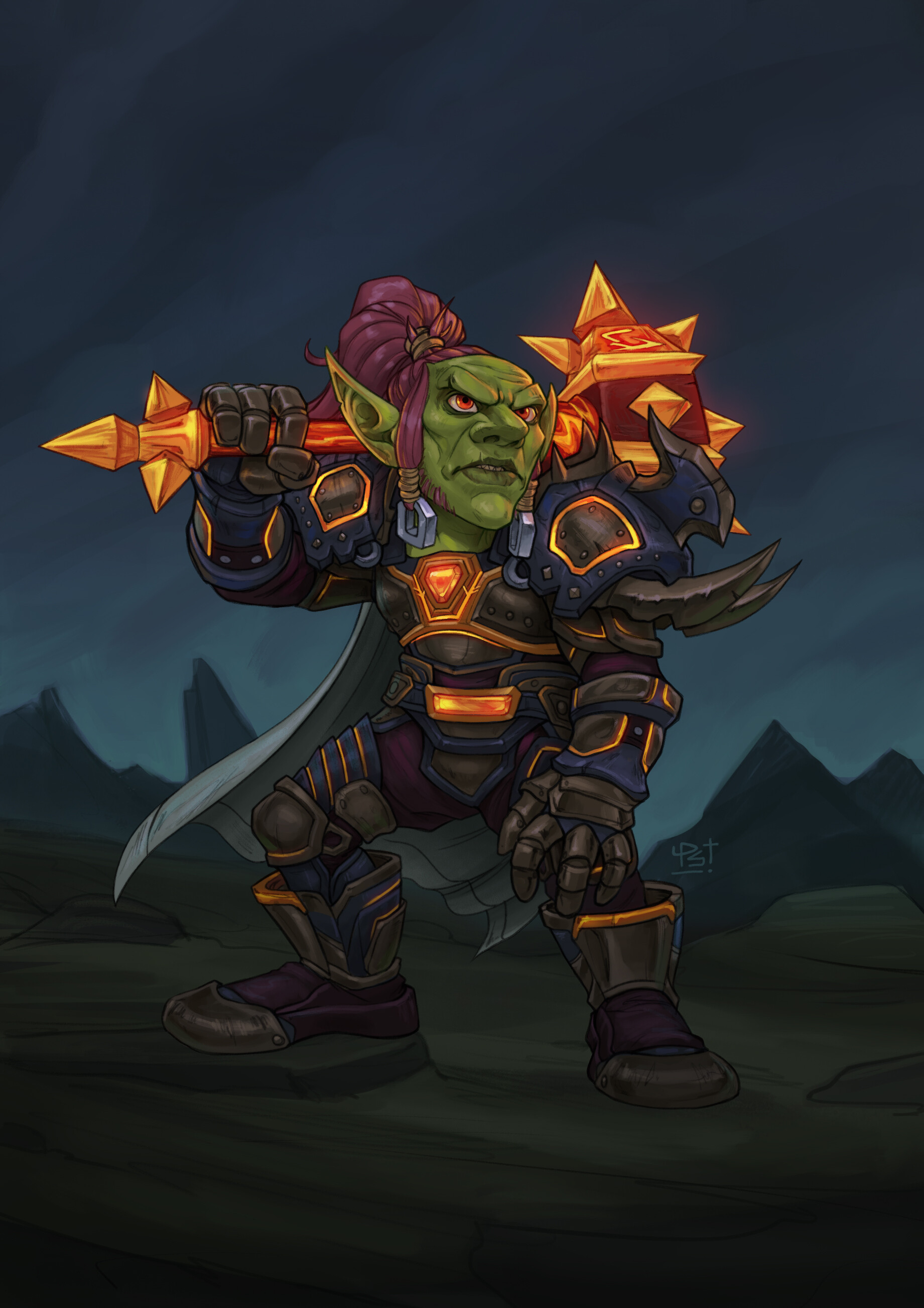 ArtStation - Goblin Warrior