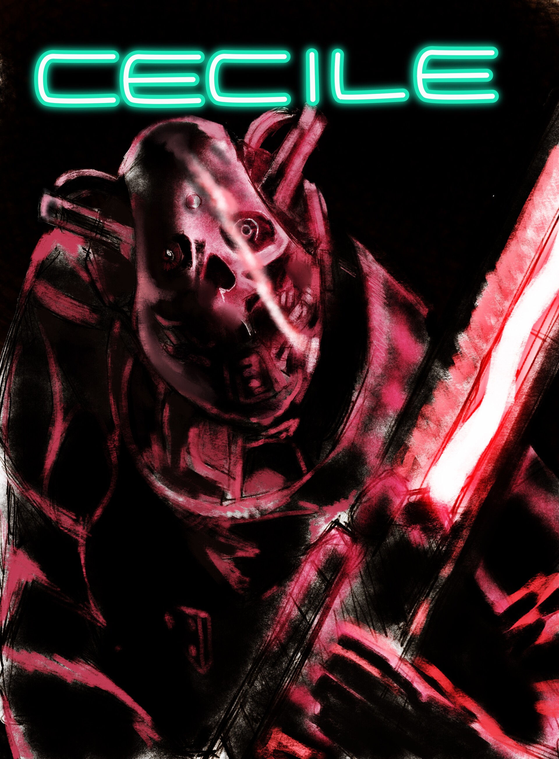 ArtStation - Cecile A Cyberpunk Comic
