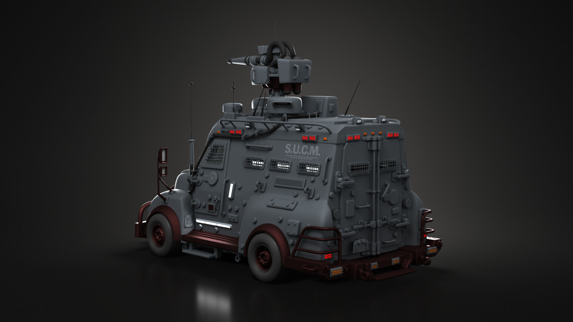 Koji Tsukamoto - The Bad Guys: Police Vehicles