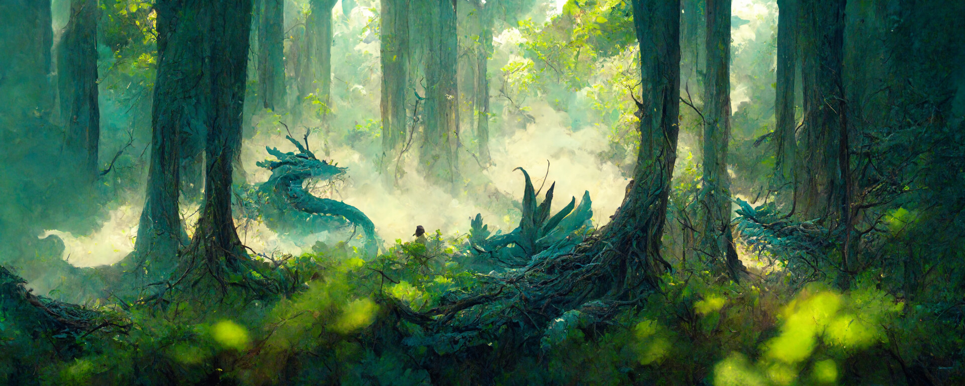 ArtStation - Forest Dragon