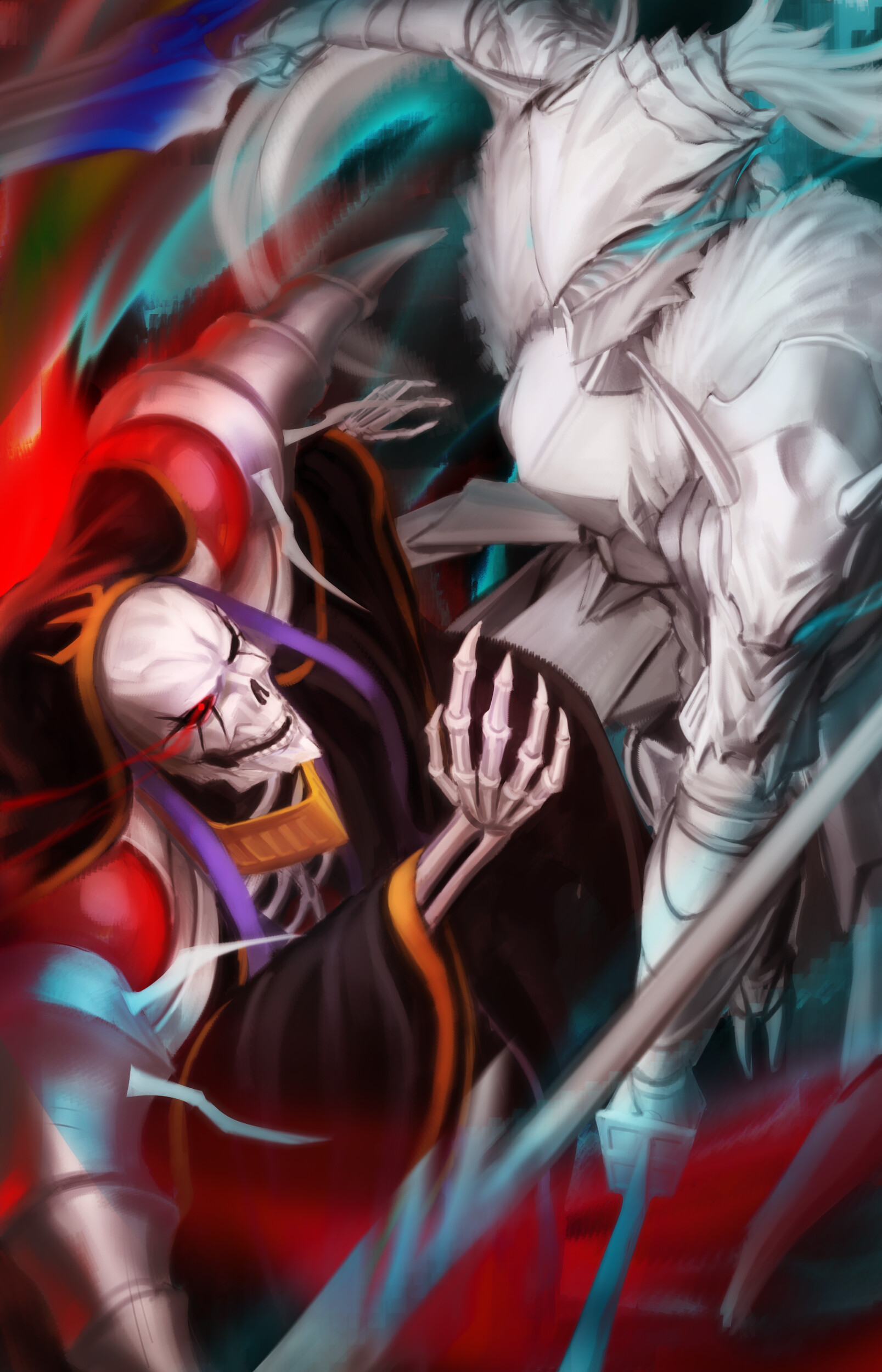 ArtStation - Ainz vs PDL fanart