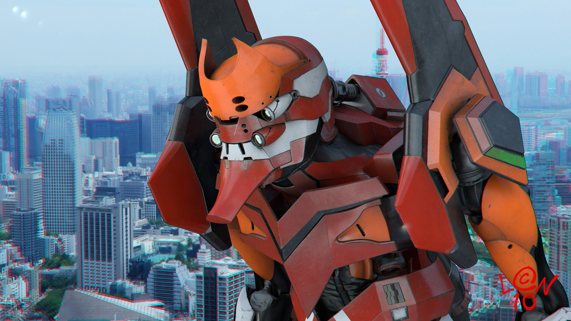 ArtStation - Evangelion EVA 02