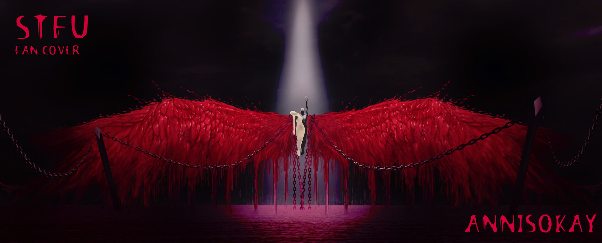ArtStation - Fan. Track Cover ,,STFU Annisokay,,