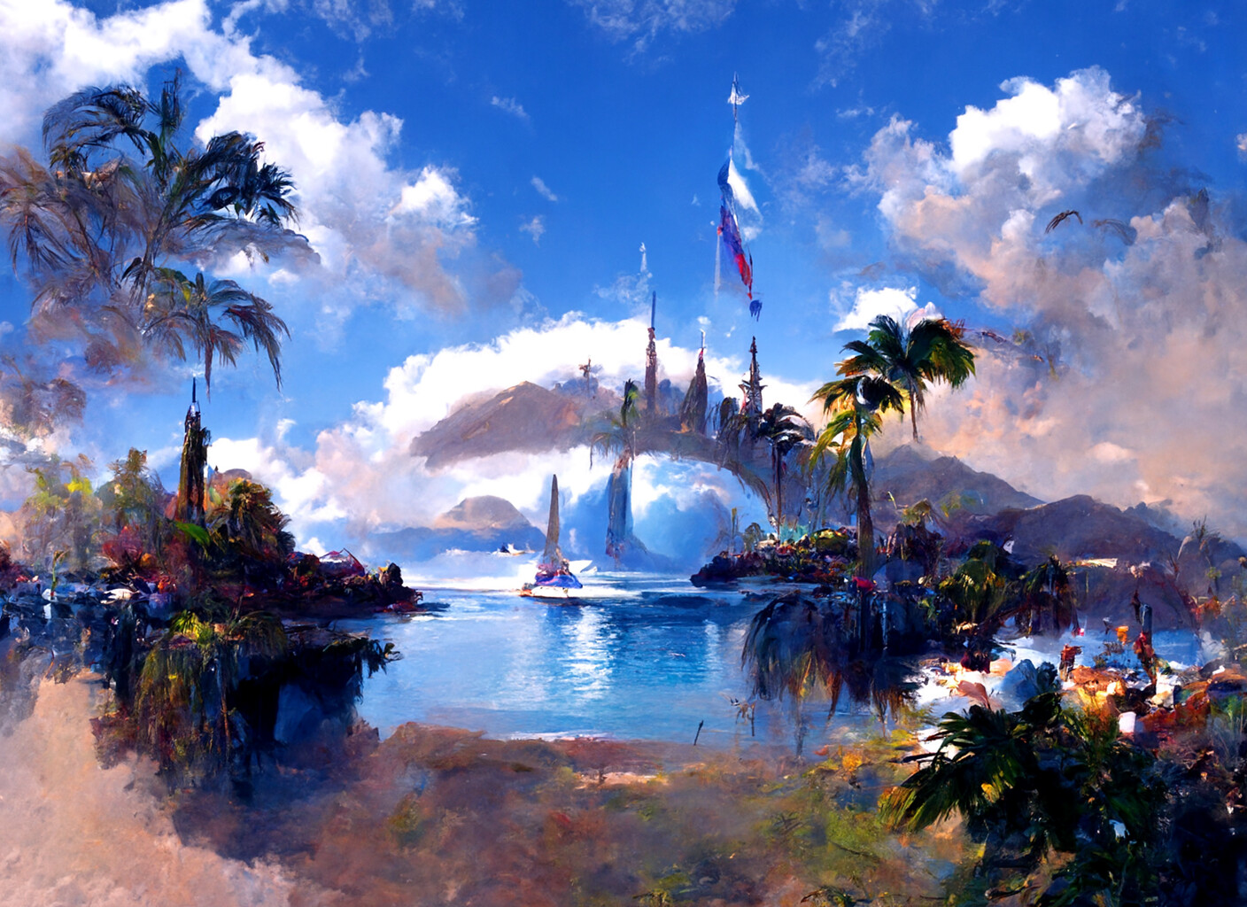 ArtStation - Paradise Island