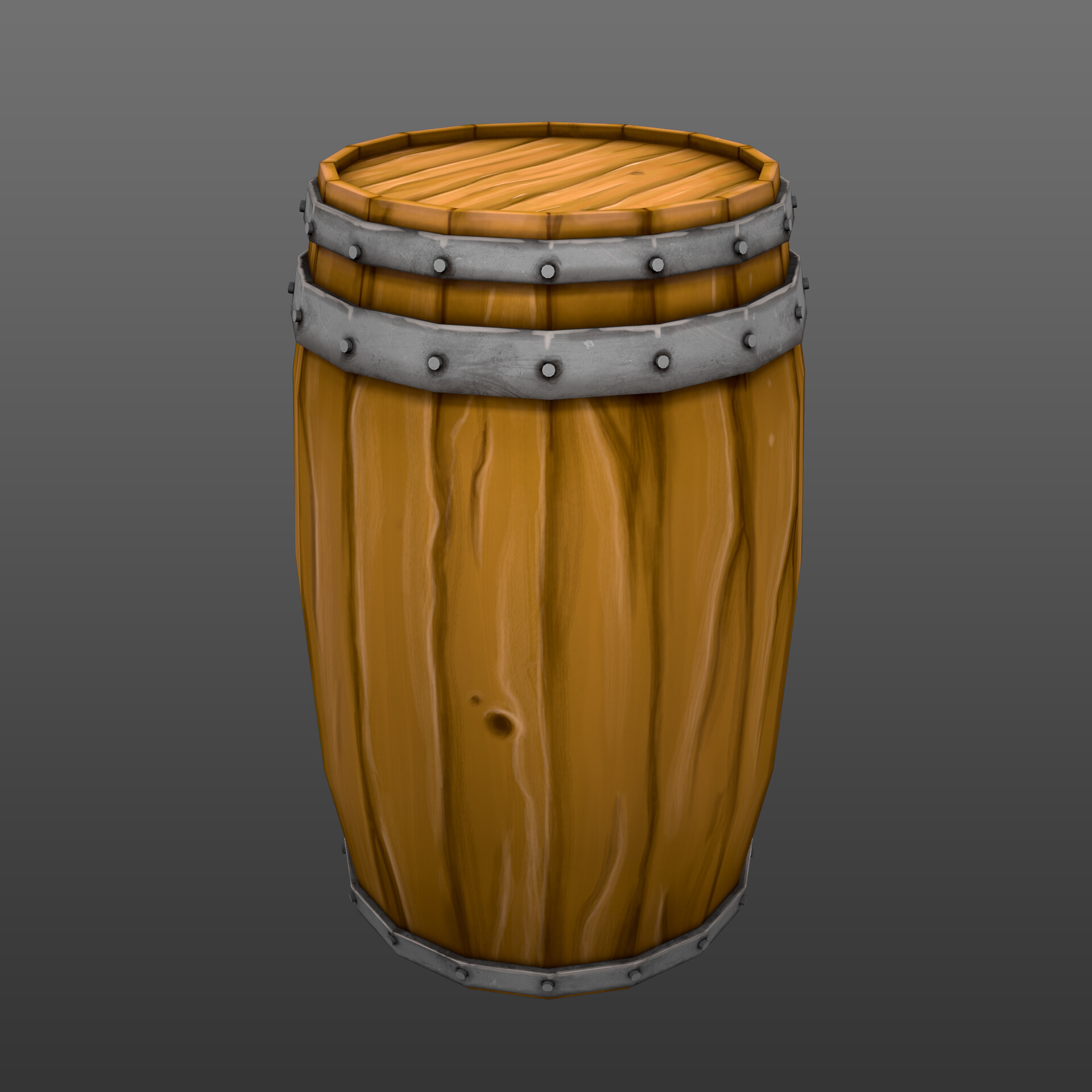 ArtStation - Cartoon Barrel