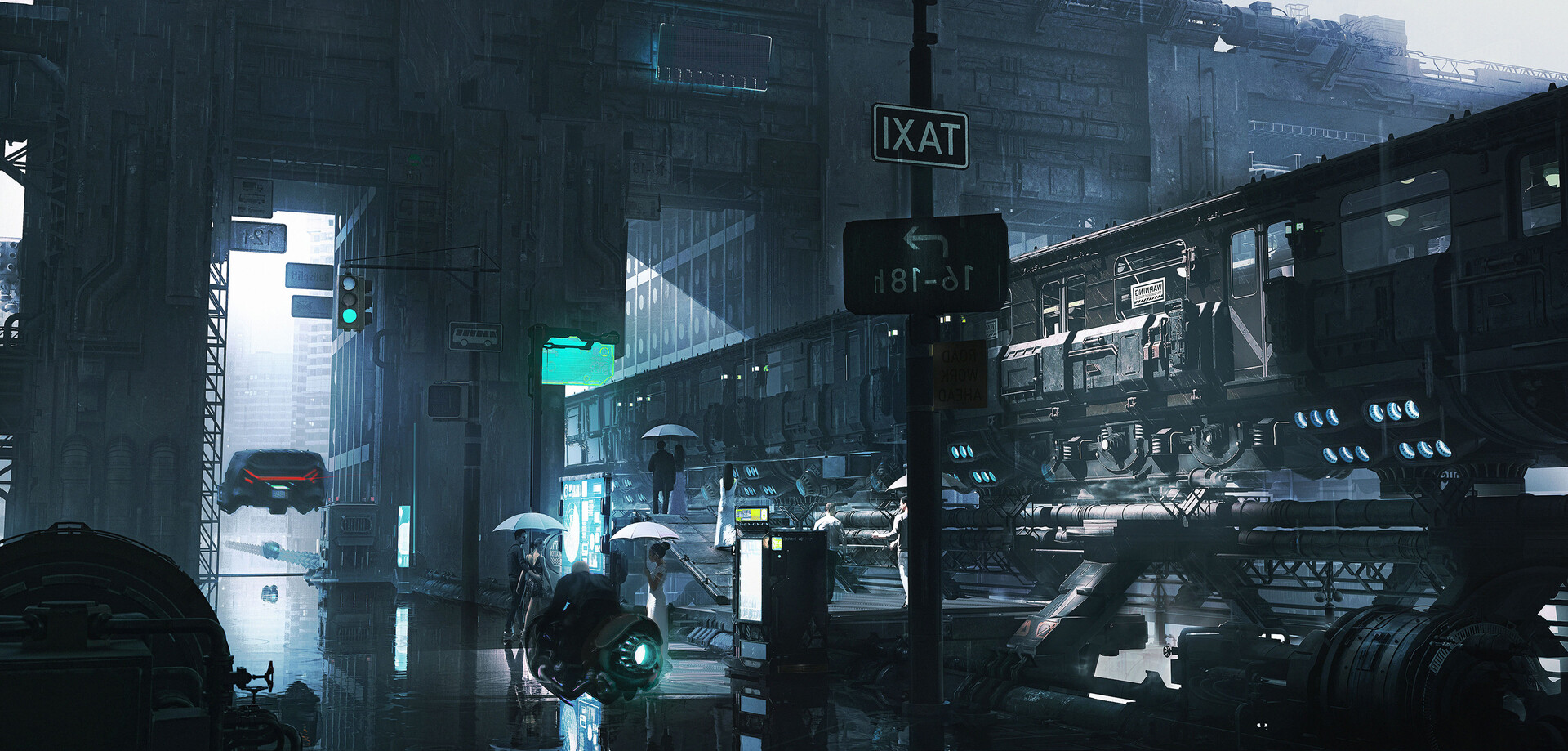 Finally finished this Cyberpunk Cityscape loop, been working on it for ...