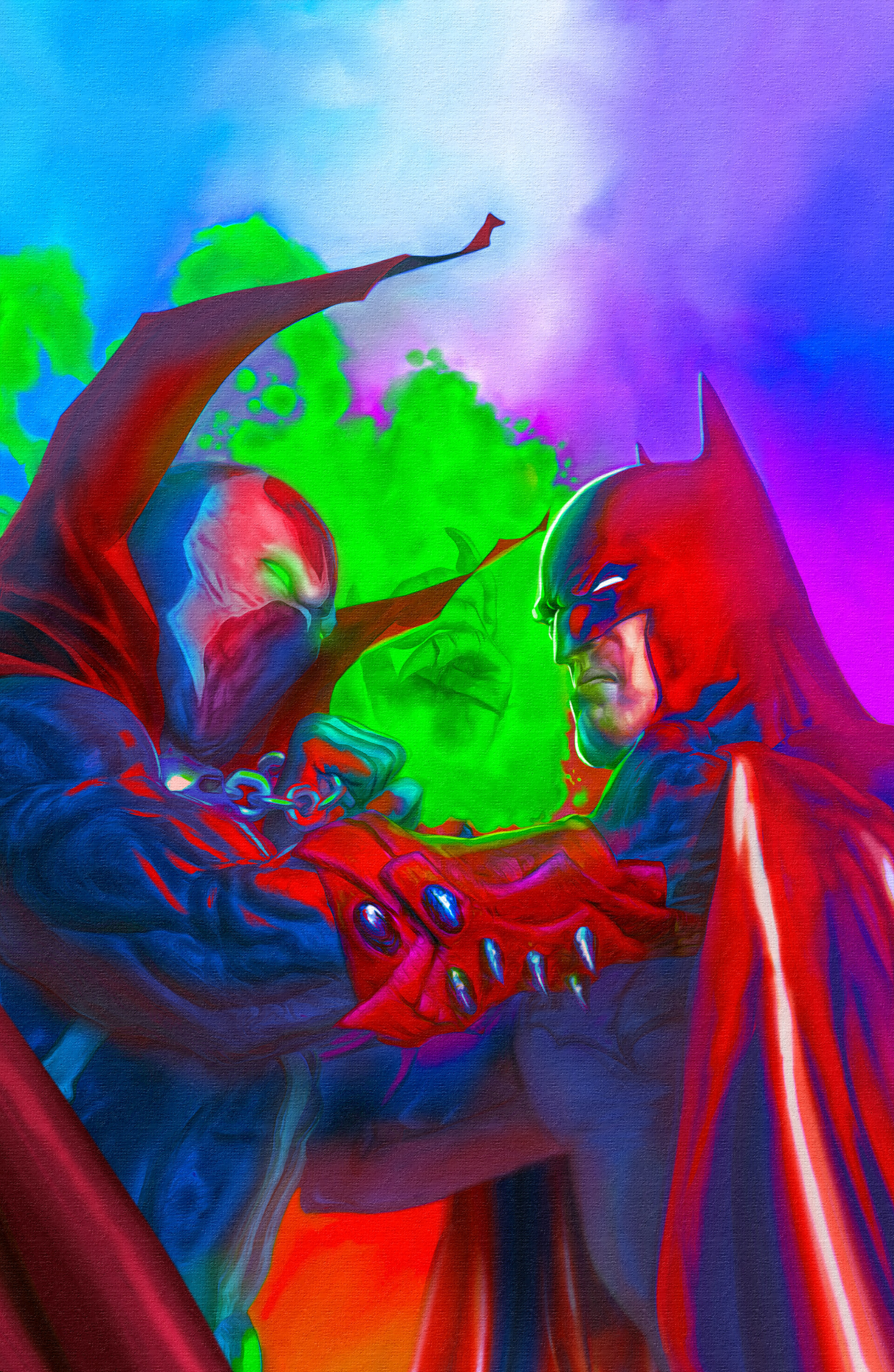 ArtStation - Batman vs Spawn