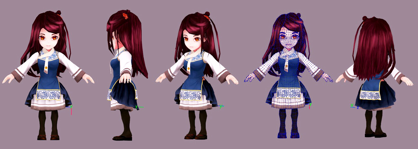 ArtStation - 3D Character Model