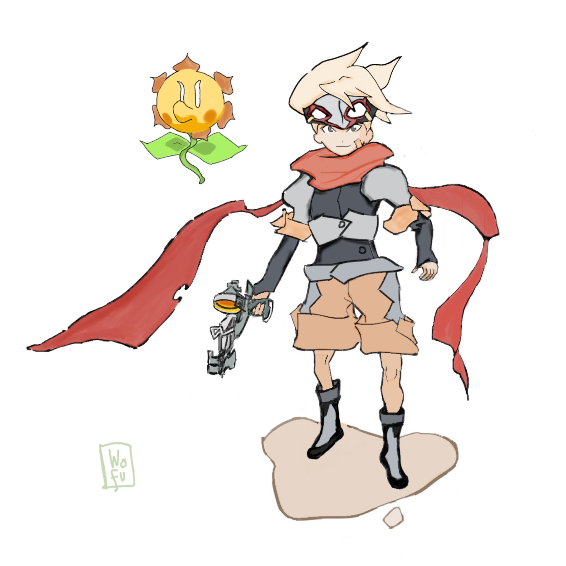 ArtStation - Django "The Solar Boy" - from "Boktai" series