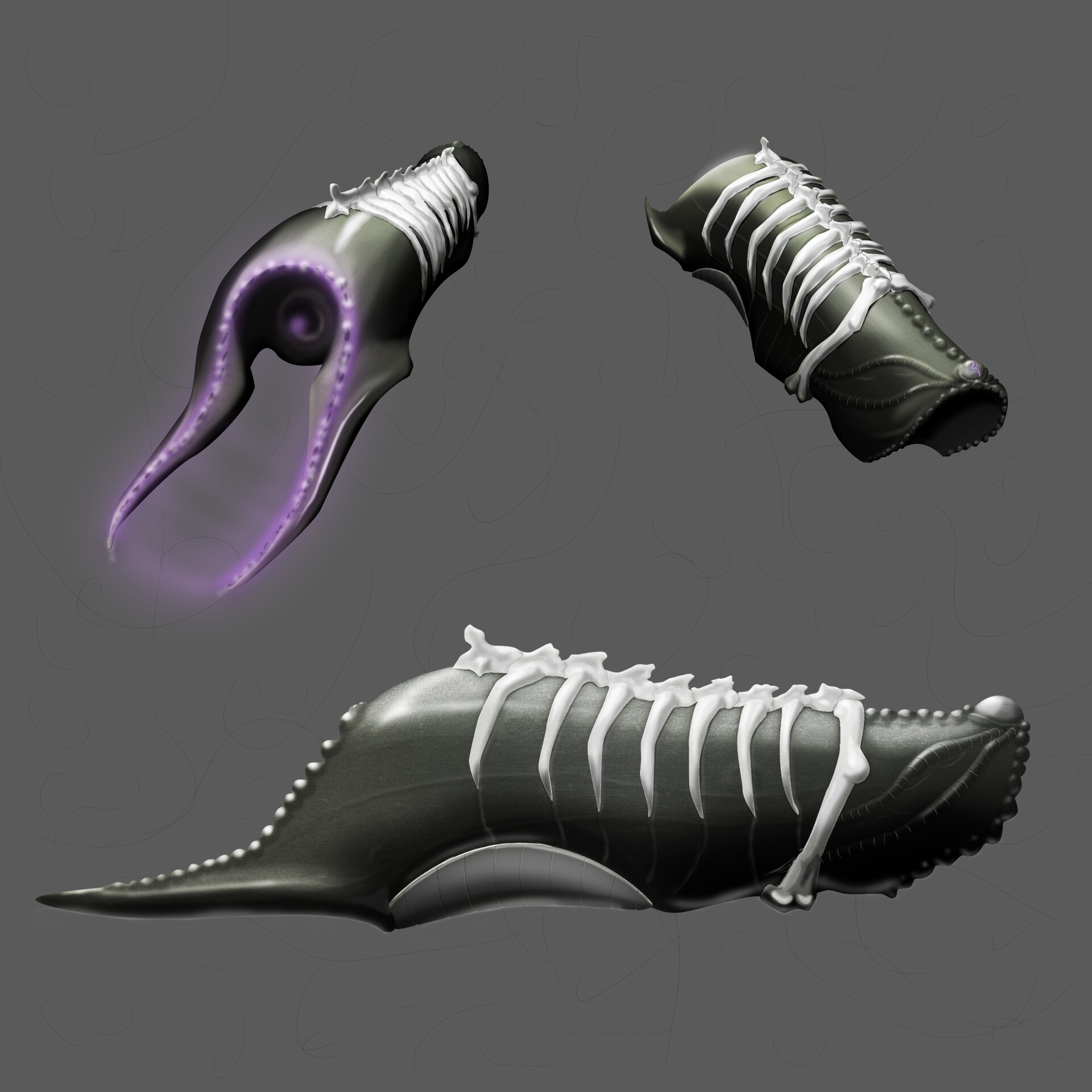 ArtStation - Alien Arm Cannon