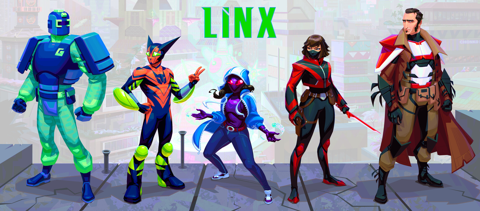 ArtStation - Linx: Character Lineup