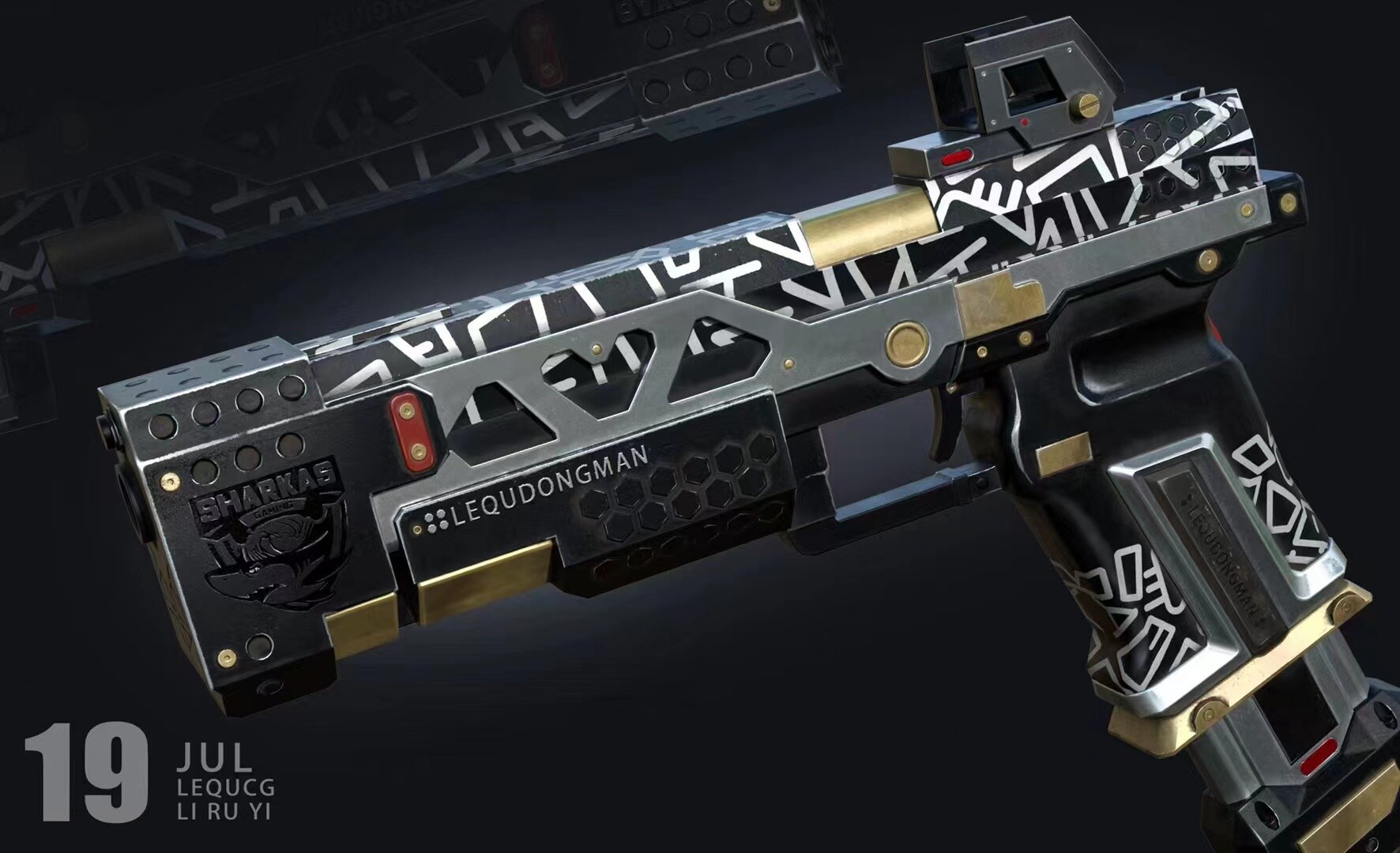 ArtStation - 枪械-乐趣CG-Student Show