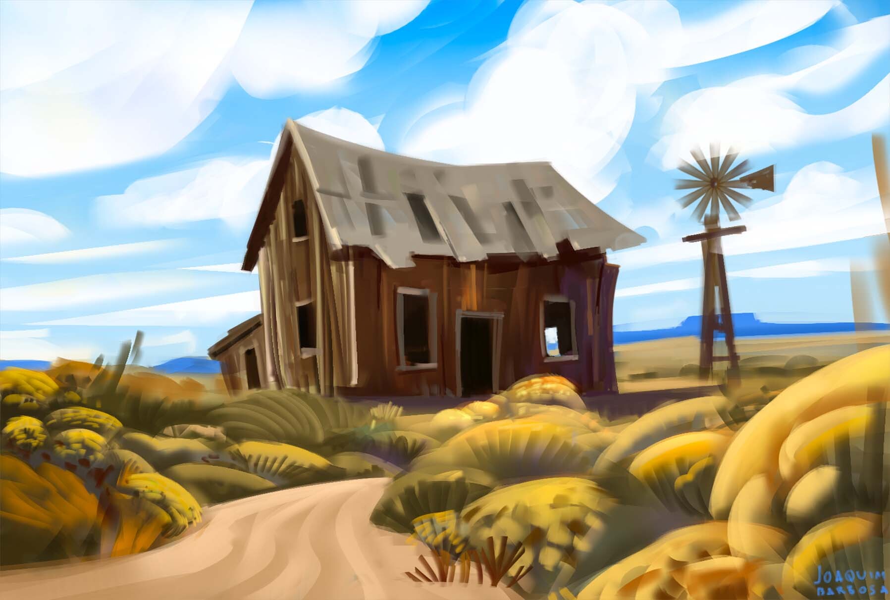 ArtStation - Quick Landscapes