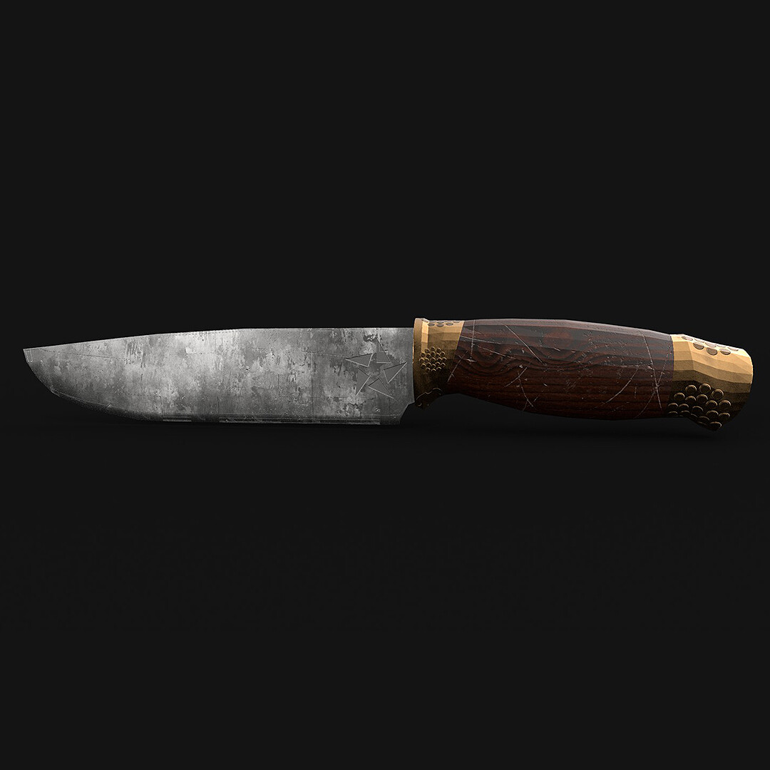ArtStation - 3D Knife Asset