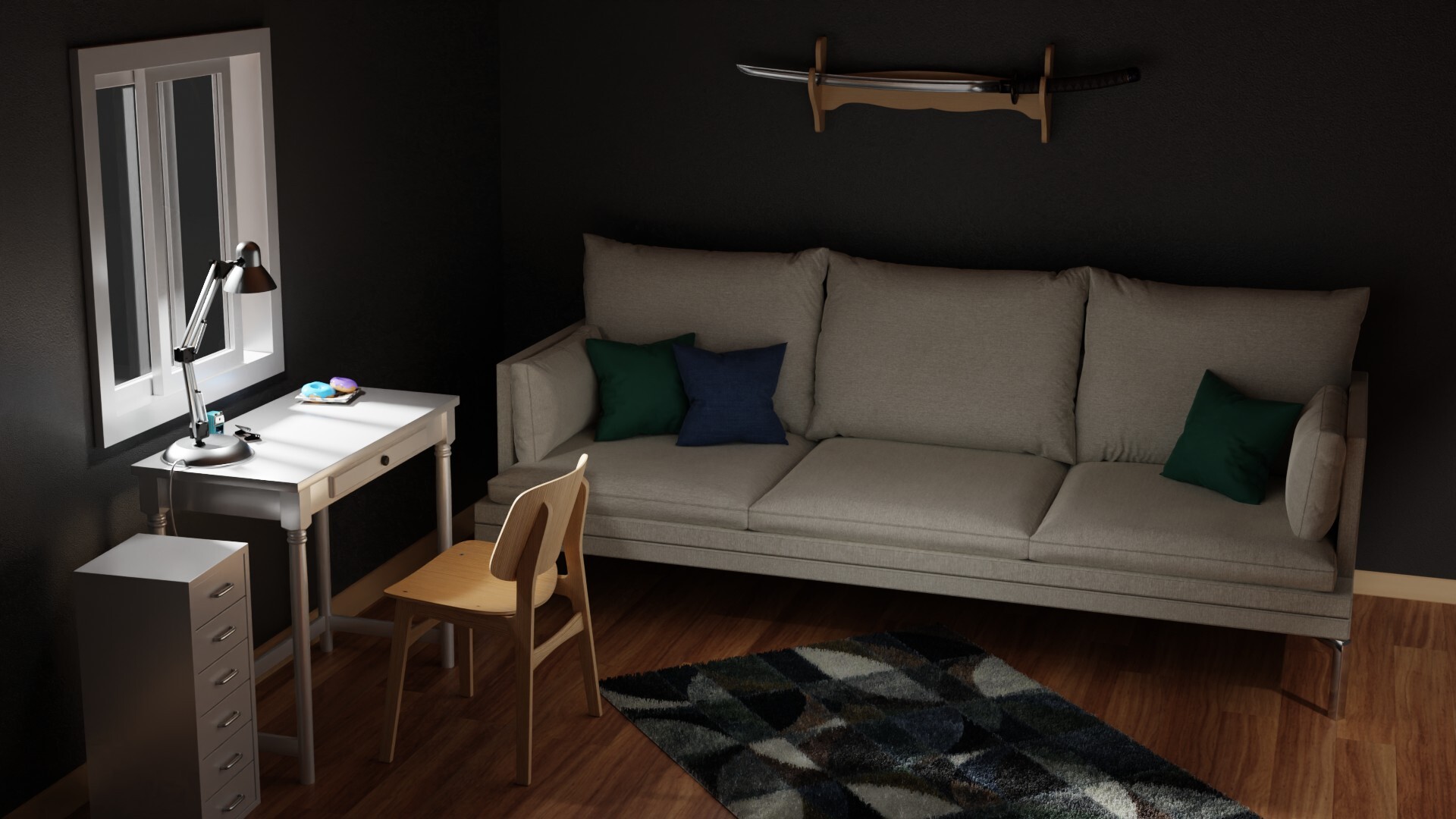 ArtStation - Room Composition