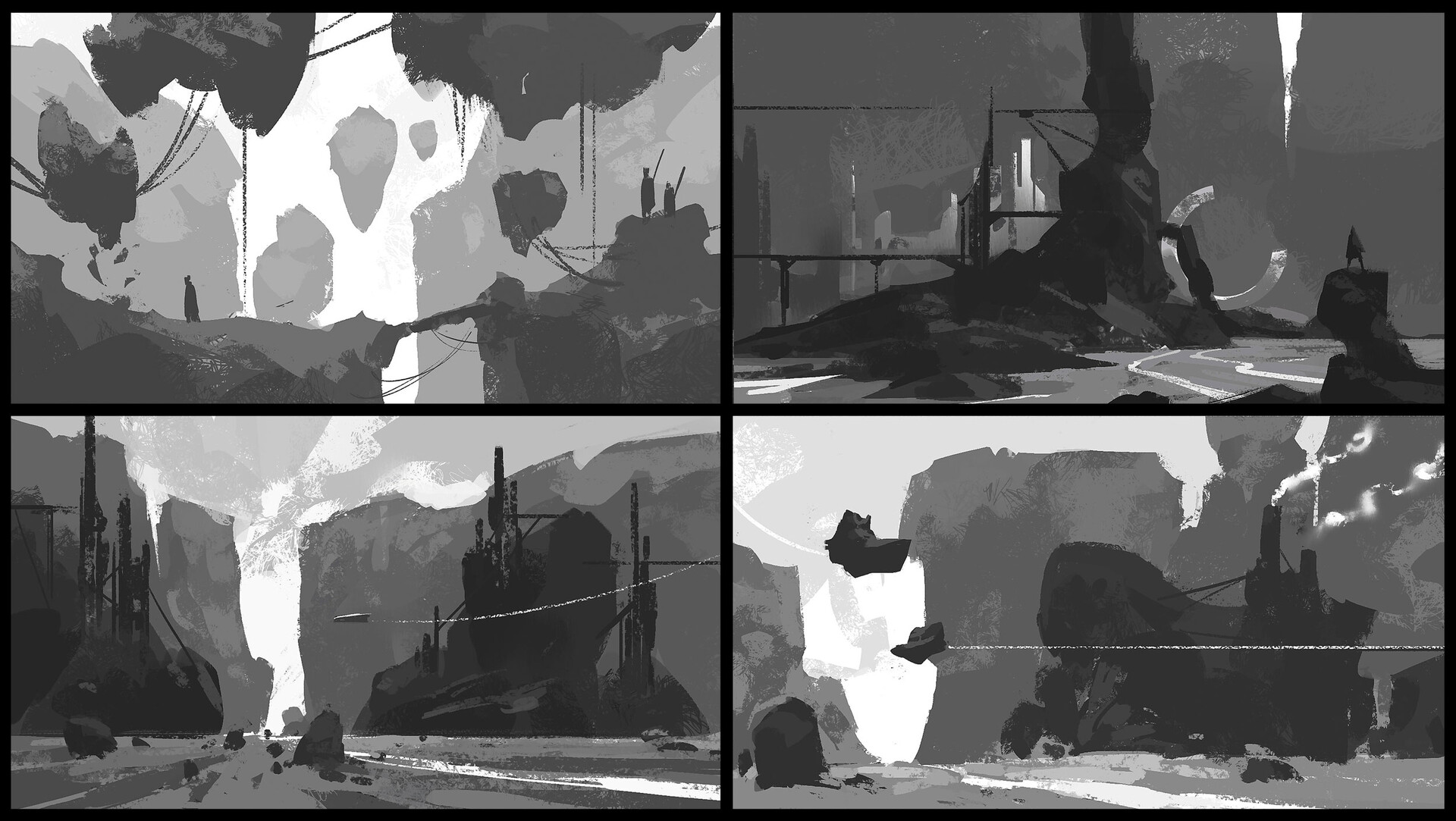 ArtStation - Environment composition.