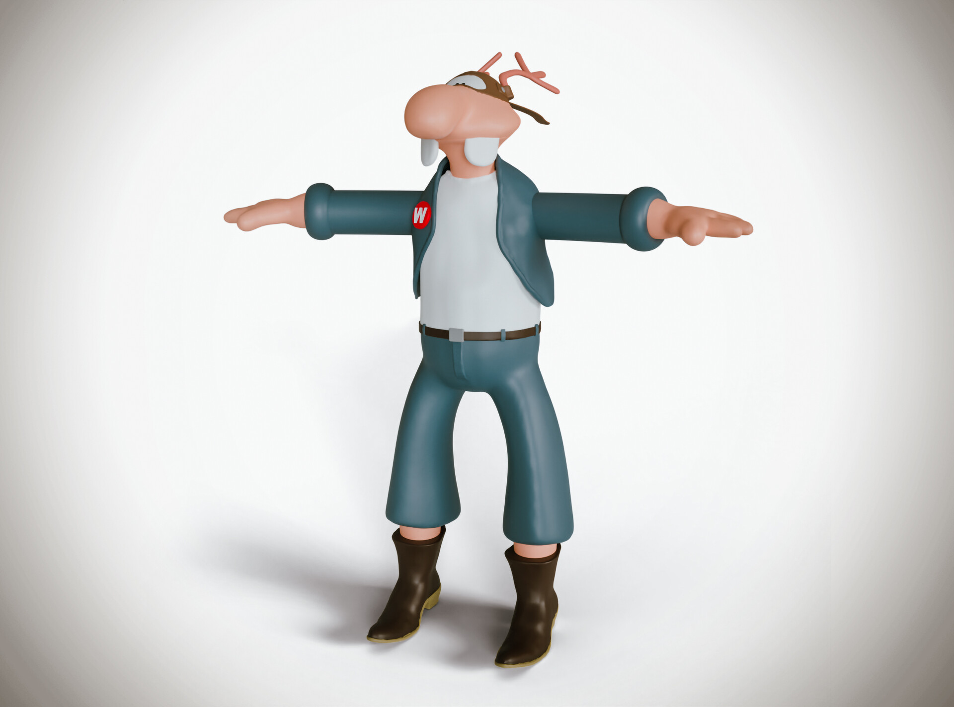 ArtStation - Werner Wernersen - Comic Book Character