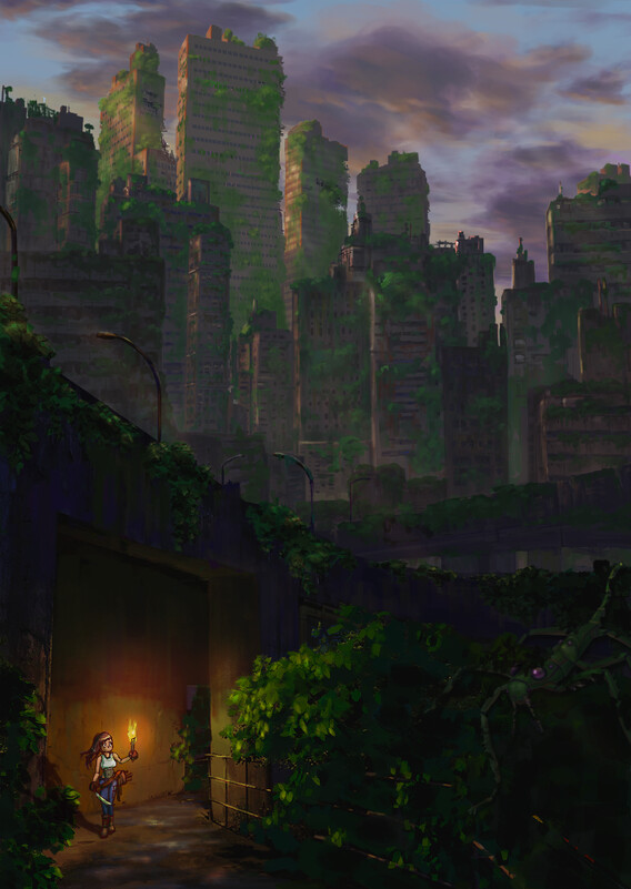 ArtStation - The Ruin City