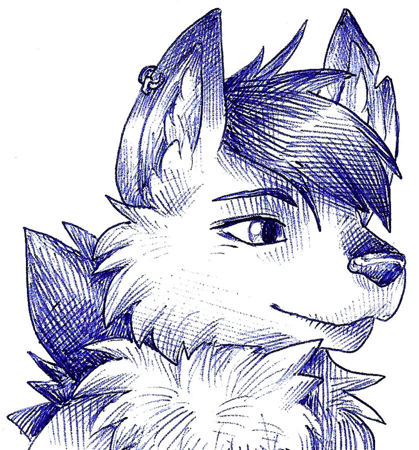 ArtStation - commission: furry portrait