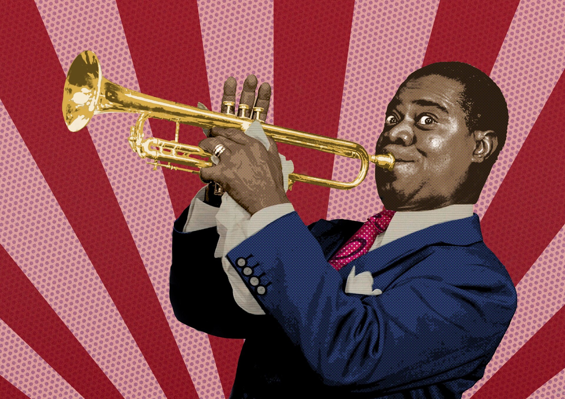 ArtStation - Louis Armstrong