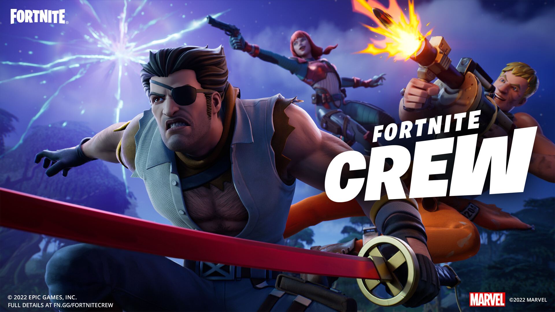 Noah Bernardi Portfolio - Fortnite Crew | August