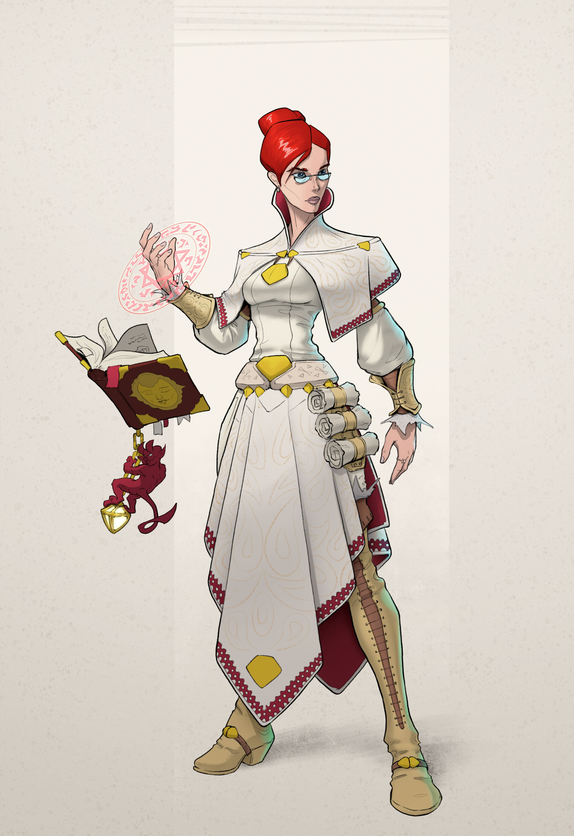 ArtStation - Arcane scholar