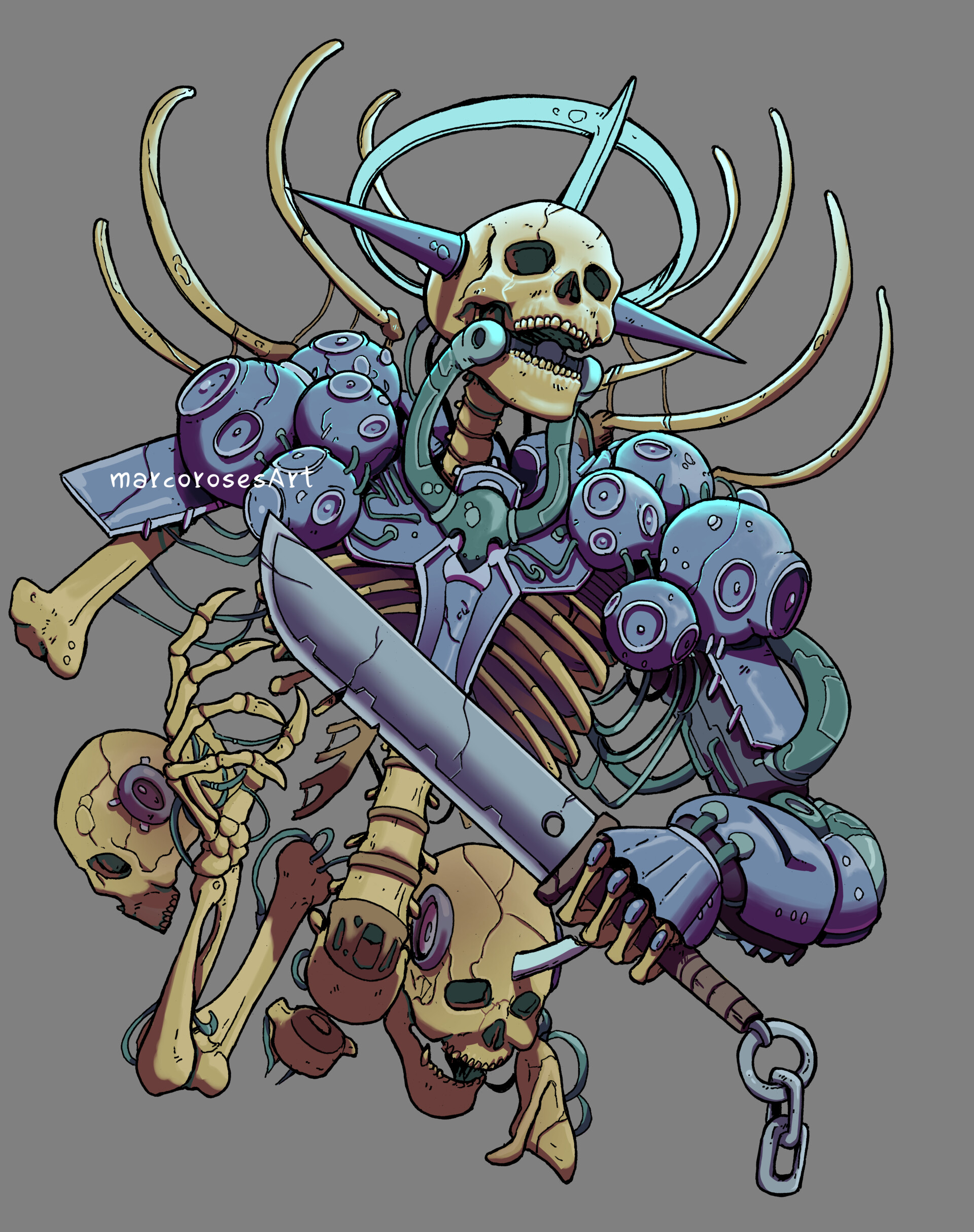 ArtStation - Cyberskeleton